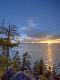 'Sunset at Logan Shoals on the East Side of Lake Tahoe, Nevada, USA ...