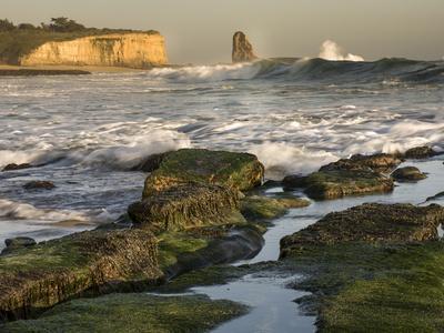 Surf on Four-Mile Beach, Santa Cruz Coast, California, USA Photographic ...