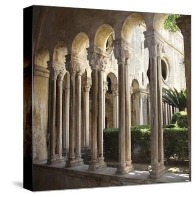 'Cloister - Colonnade' Stretched Canvas Print - Tony Koukos | Art.com