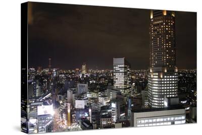 Metro Lights Stretched Canvas Print - Tony Koukos | Art.com