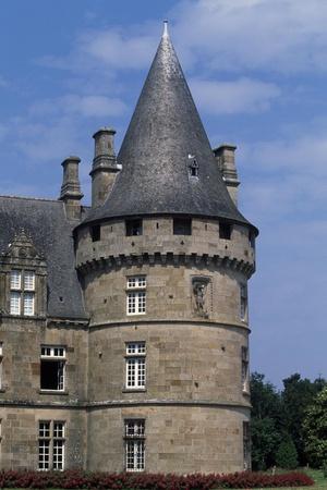 'Tower of Bonnefontaine Castle, Antrain, Brittany, France' Giclee Print ...