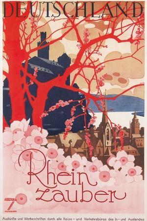 'Travel Poster for Germany' Art Print | Art.com