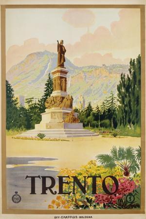 Trento Travel Poster Photographic Print | Art.com