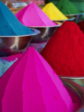 'Coloured Powders for Sale, Devaraja Market, Mysore, Karnataka, India ...