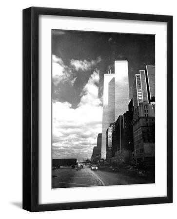 Twin Towers, World Trade Center (WTC), New York Framed Photo | Art.com