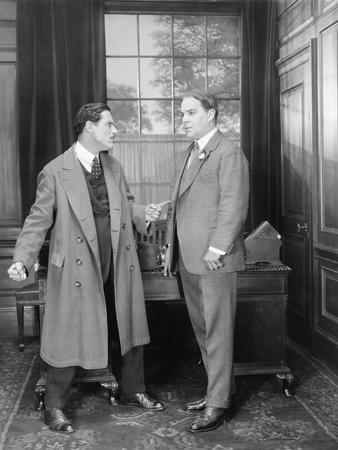 Two Men Arguing with Each Other Photo | Art.com