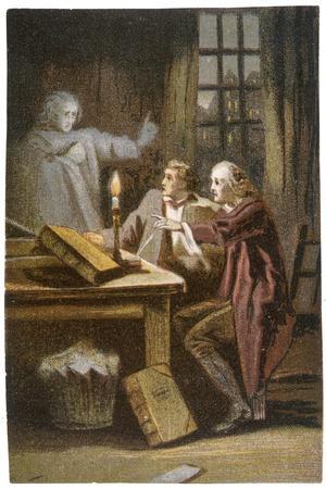 'Two Scholars Dabbling in the Occult as Scholars Will Invoke a Spirit ...