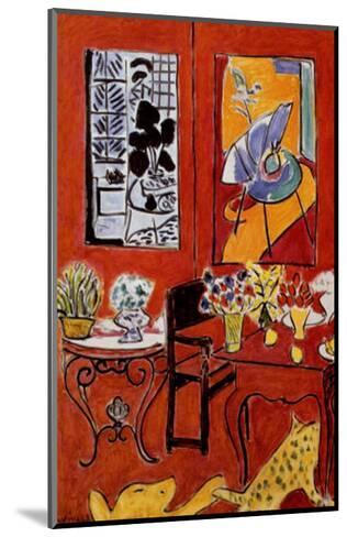 Large Red Interior, 1948 Art Print by Henri Matisse | Art.com