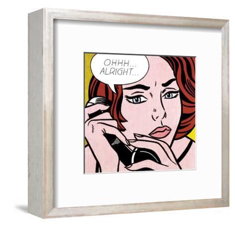 Ohhh...Alright..., 1964 Art Print by Roy Lichtenstein | Art.com