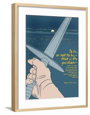 Hamlet: To Be or Not To Be Art Print by Christopher Rice | Art.com