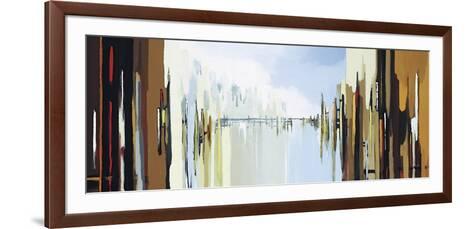 Urban Abstract No. 242 Framed Giclee Print by Gregory Lang | Art.com