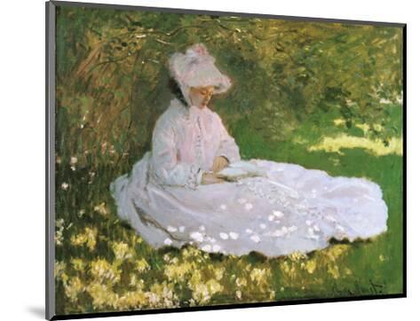 A Woman Reading Art Print by Claude Monet | Art.com