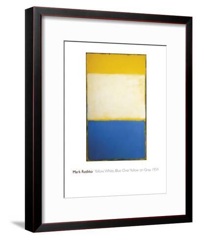 Yellow, White, Blue Over Yellow on Gray, 1954 Giclee Print by Mark ...