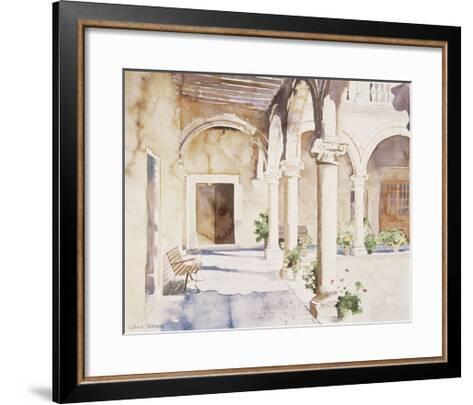 Sun-Drenched Cloisters Premium Giclee Print by Richard Akerman | Art.com