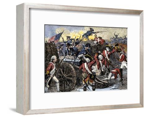 Americans Capturing a British Redoubt during the Battle of Yorktown, c ...