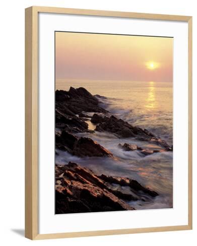 Sunrise from 'Marginal Way', Maine, USA Photographic Print by Jerry ...