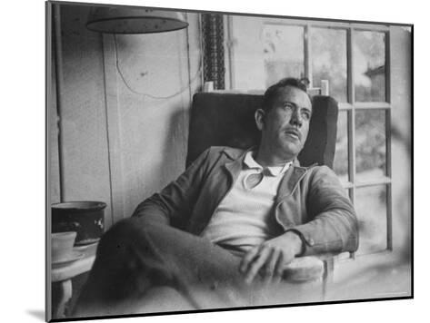 John Steinbeck Premium Photographic Print by Peter Stackpole | Art.com