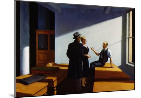 Conference at Night Giclee Print by Edward Hopper | Art.com