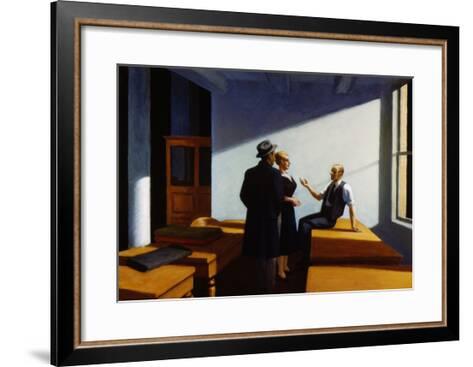 Conference at Night Giclee Print by Edward Hopper | Art.com