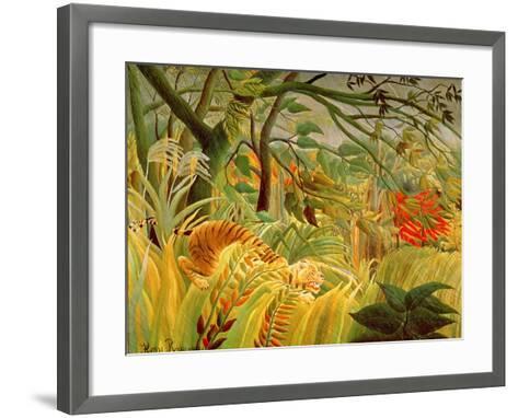 Tiger in a Tropical Storm (Surprised!) 1891 Giclee Print by Henri ...