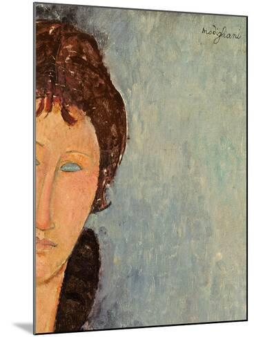 Woman with Blue Eyes, C.1918 Giclee Print by Amedeo Modigliani | Art.com