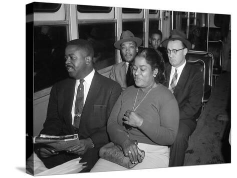 MLK Abernathy Ride Bus 1956 Photographic Print by Harold Valentine ...