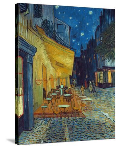 The Café Terrace on the Place du Forum, Arles, at Night, c.1888 Framed ...