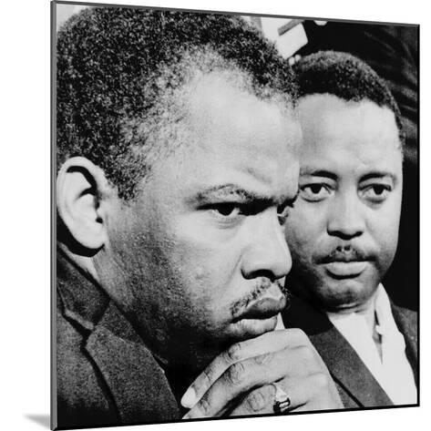 John Lewis (Left) and Hosea Williams, Leaders of Selma Voting Rights ...