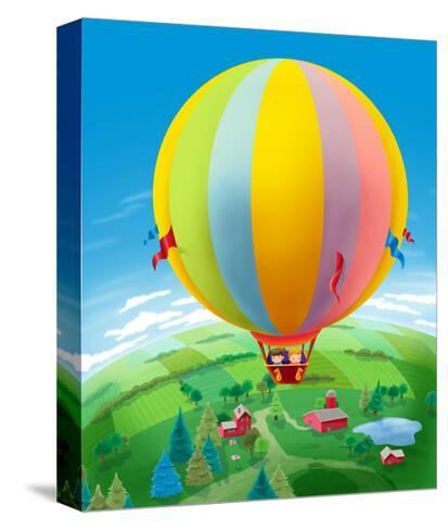 Hot Air Balloon - Humpty Dumpty Giclee Print by Paul Sharpe | Art.com