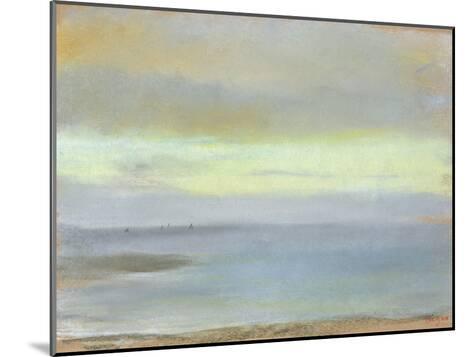 Marine Sunset, C.1869 Giclee Print by Edgar Degas | Art.com
