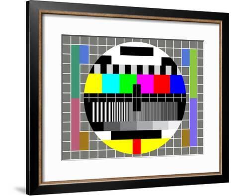 Test Tv Screen Art Print by cphoto | Art.com
