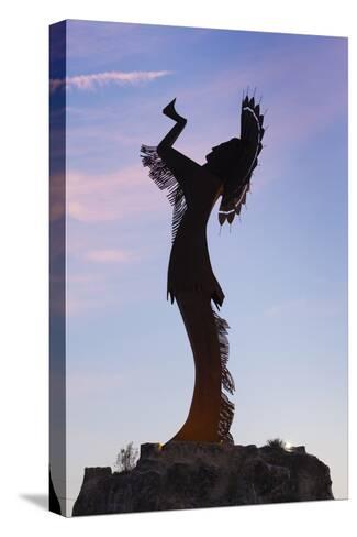 Keeper of the Plains Statue, Wichita, Kansas, USA Photographic Print by ...