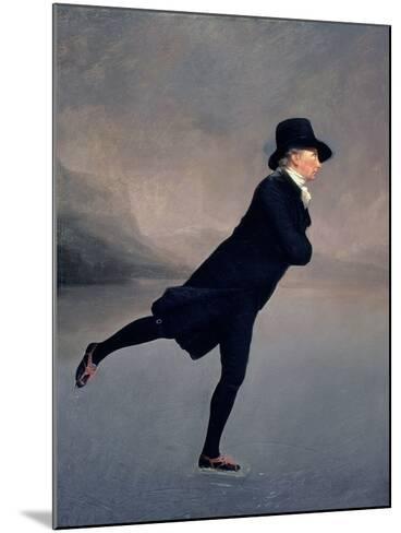The Reverend Robert Walker Skating on Duddingston Loch, 1795 Giclee ...