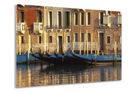 Gondolas Along the Grand Canal in Venice, Italy Photographic Print by ...