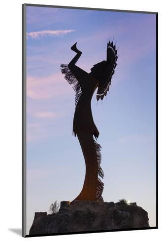 Keeper of the Plains Statue, Wichita, Kansas, USA Photographic Print by ...