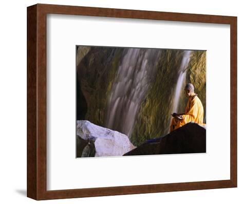 Monk Demonstrating Meditation at Zen Music Shaolin Grand Ceremony ...