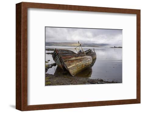 Wrecks of Fishing Boats, Near Salen, Isle of Mull Photographic Print by ...
