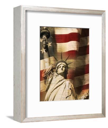Statue of Liberty and American Flag Photographic Print by Joseph Sohm ...