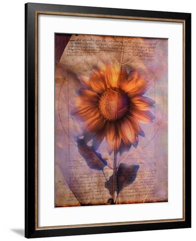 Sunflower and Text Photographic Print by Colin Anderson | Art.com