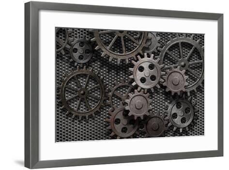 Abstract Rusty Gears Old Machine Parts Photographic Print by Andrey ...