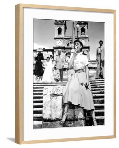 Roman Holiday, Audrey Hepburn, Gregory Peck, 1953 Photo by | Art.com