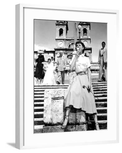 Roman Holiday, Audrey Hepburn, Gregory Peck, 1953 Photo by | Art.com