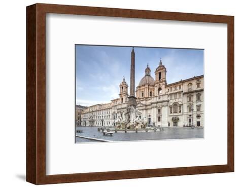 View of Piazza Navona with Fountain of the Four Rivers and the Egyptian ...