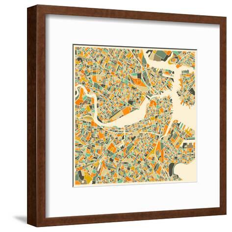 Boston Map Art Print by Jazzberry Blue | Art.com