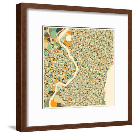 Philadelphia Map Art Print by Jazzberry Blue | Art.com