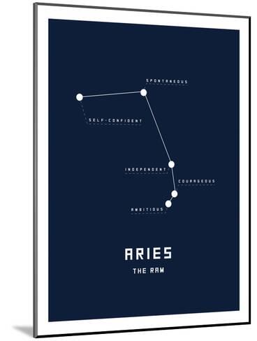 Astrology Chart Aries Art Print by | Art.com