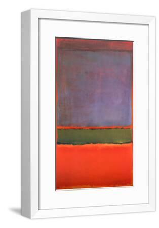 No. 6 (Violet, Green and Red), 1951 Art Print by Mark Rothko | Art.com