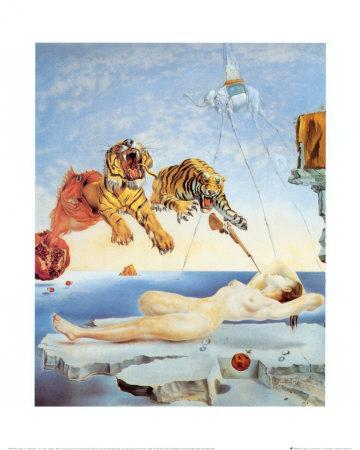 Dream Caused by the Flight of a Bee around a Pomegranate, c. 1944 Art ...