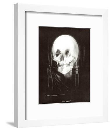 All Is Vanity Art Print by Allan C. Gilbert | Art.com