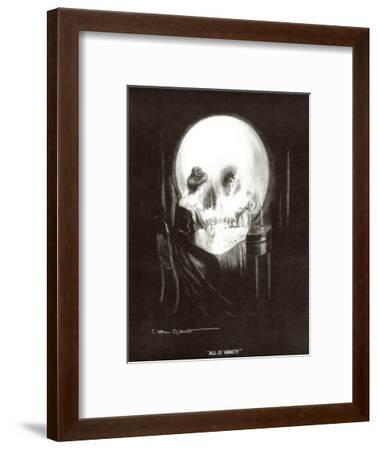All Is Vanity Art Print by Allan C. Gilbert | Art.com